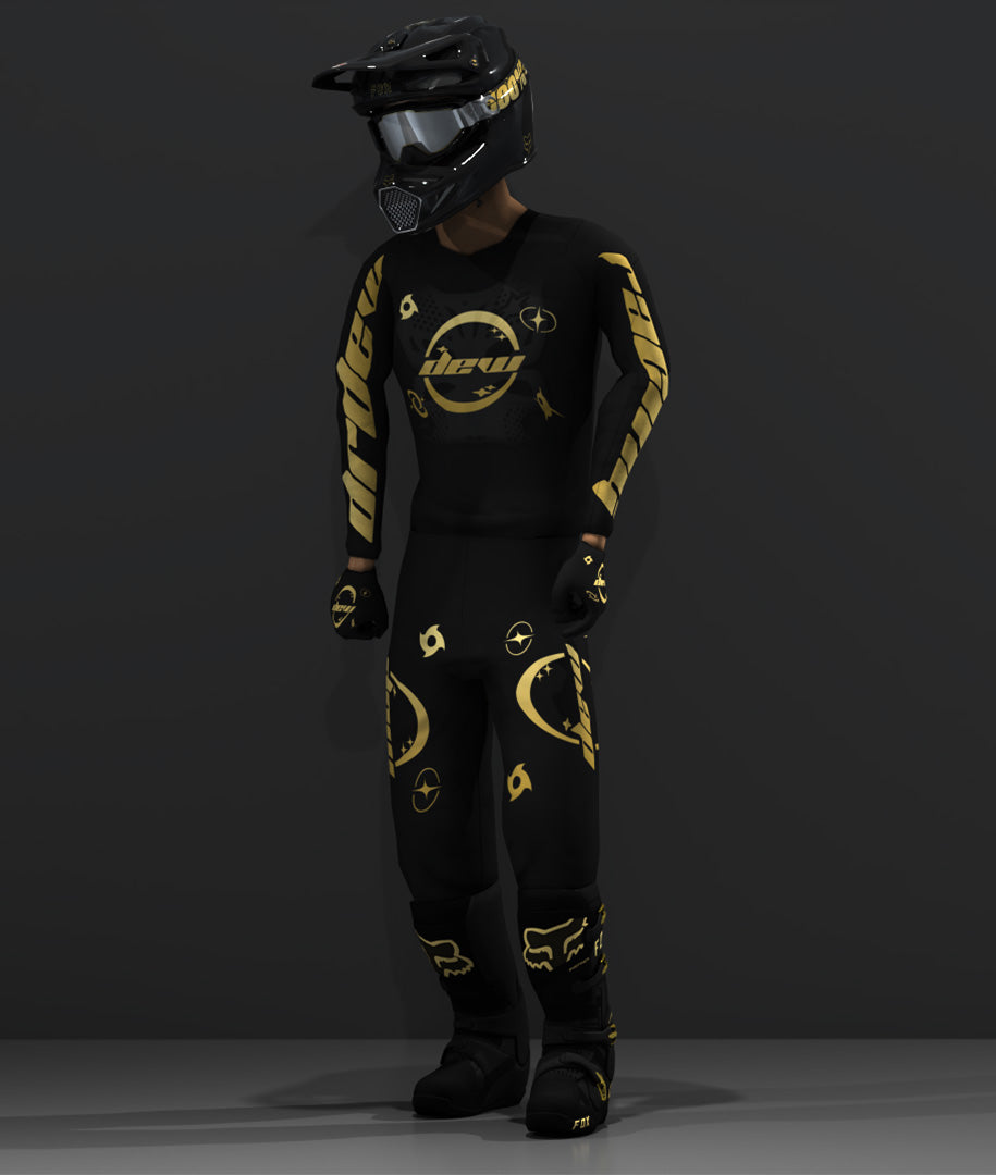 (24 Hour LIMITED) Gold Y2K Mx Simulator Gearset – drdewracing